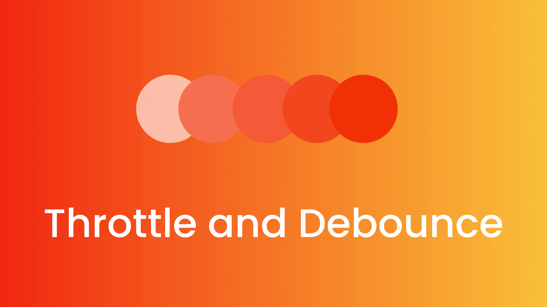 Optimizing Your Code An Introduction To Throttle And Debounce For Beginners